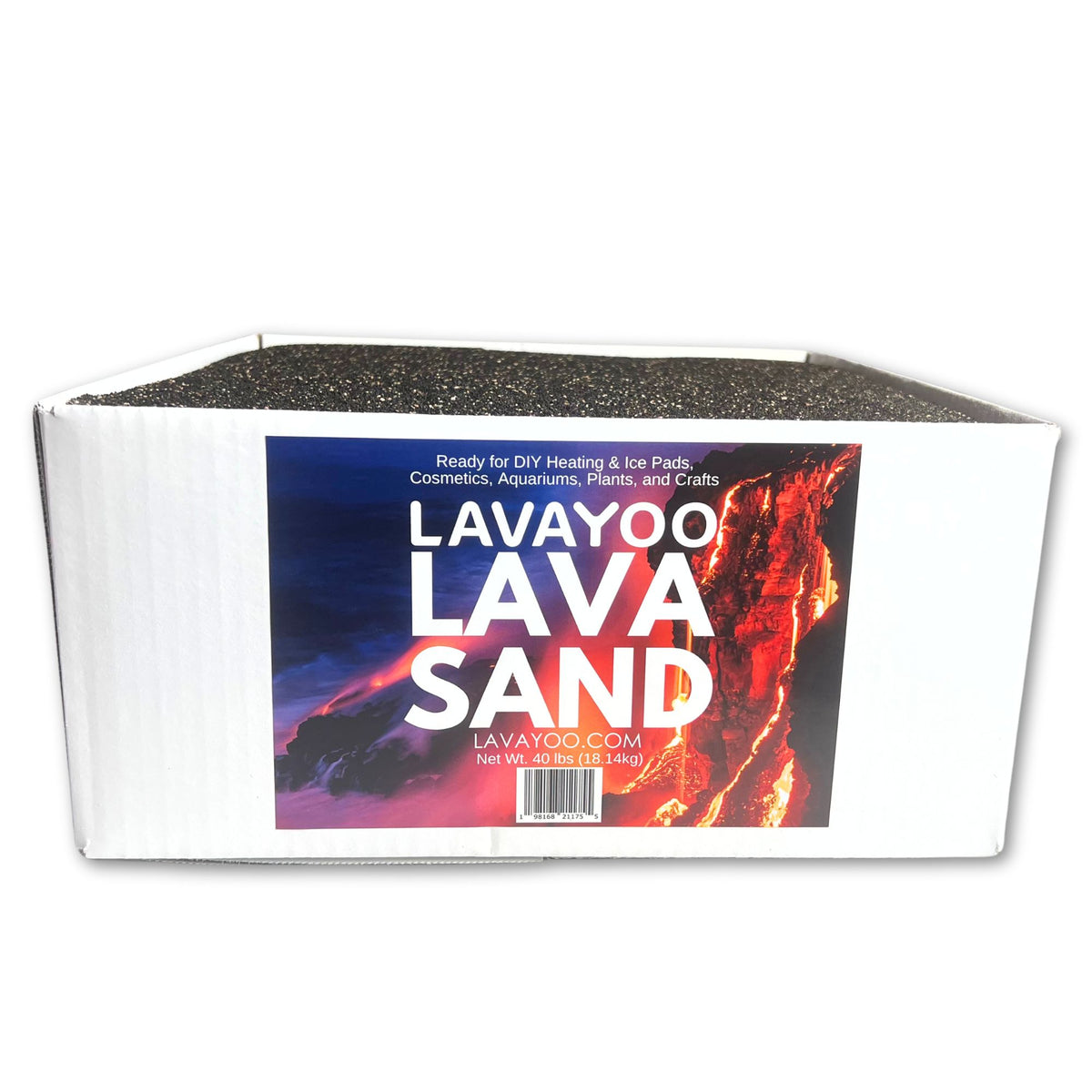 40 lbs Lavayoo Lava Sand (Washed, Dried, Sanitized, Sifted) Ready For